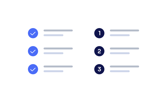 Bootstrap List Styles - Component Snippets | Ayro UI